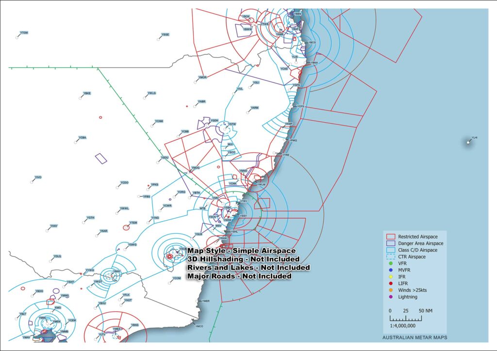 Mini NSW METAR Map – AUSTRALIAN METAR MAPS