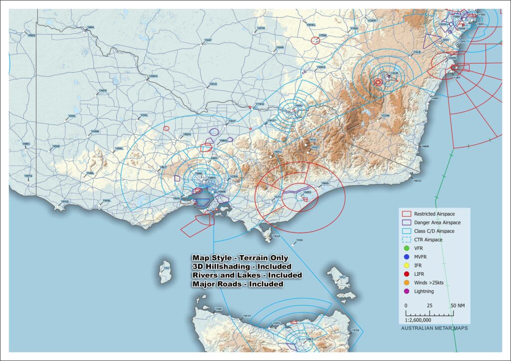 Mini Victorian METAR Map – AUSTRALIAN METAR MAPS