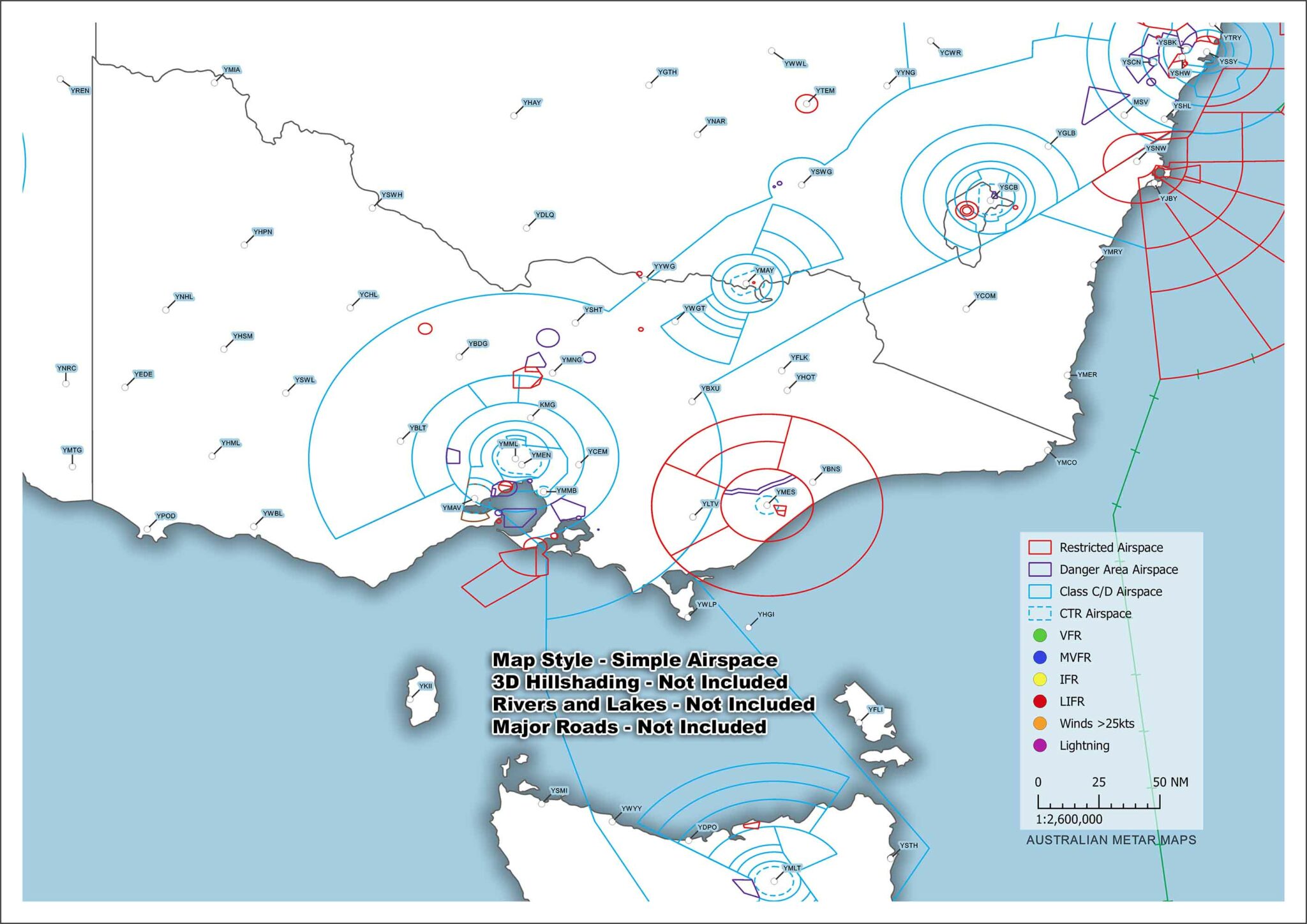Mini Victorian METAR Map – AUSTRALIAN METAR MAPS