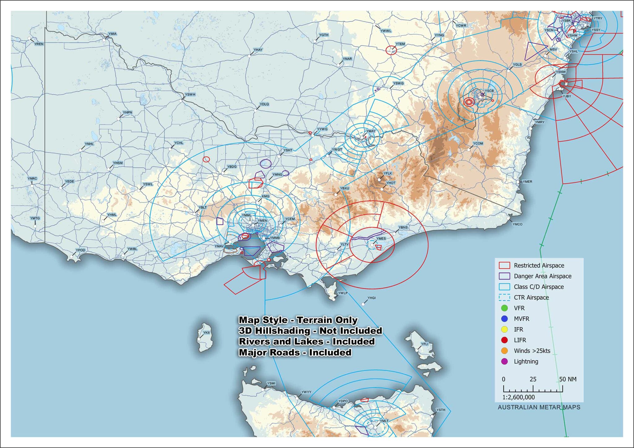 Mini Victorian METAR Map – AUSTRALIAN METAR MAPS